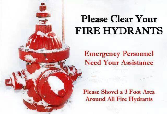 REMEMBER TO CLEAR AROUND FIRE HYDRANTS – TamaquaArea.com