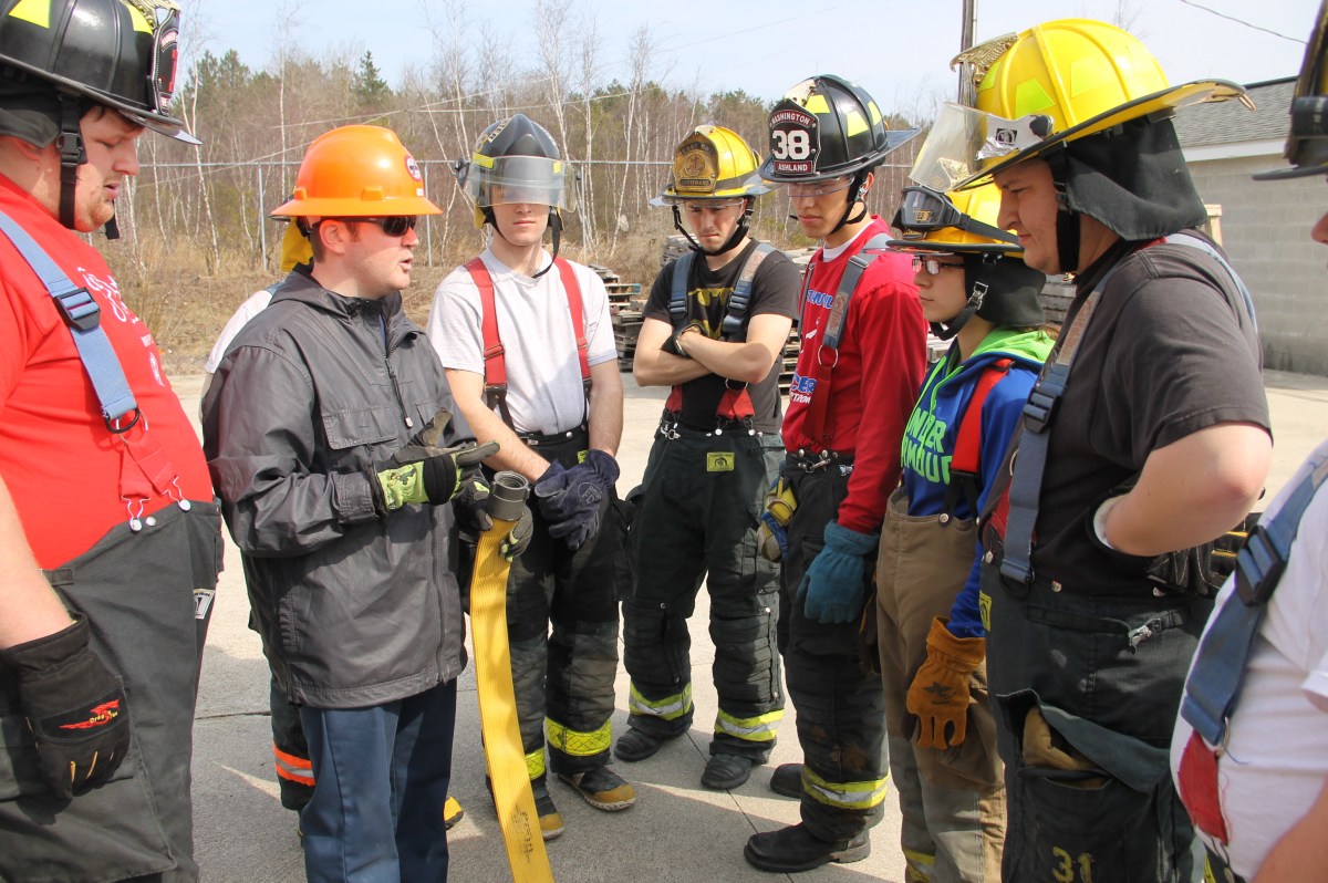 FIREFIGHTER TRAINING AT SCHUYLKILL COUNTY TRAINING GROUNDS ...