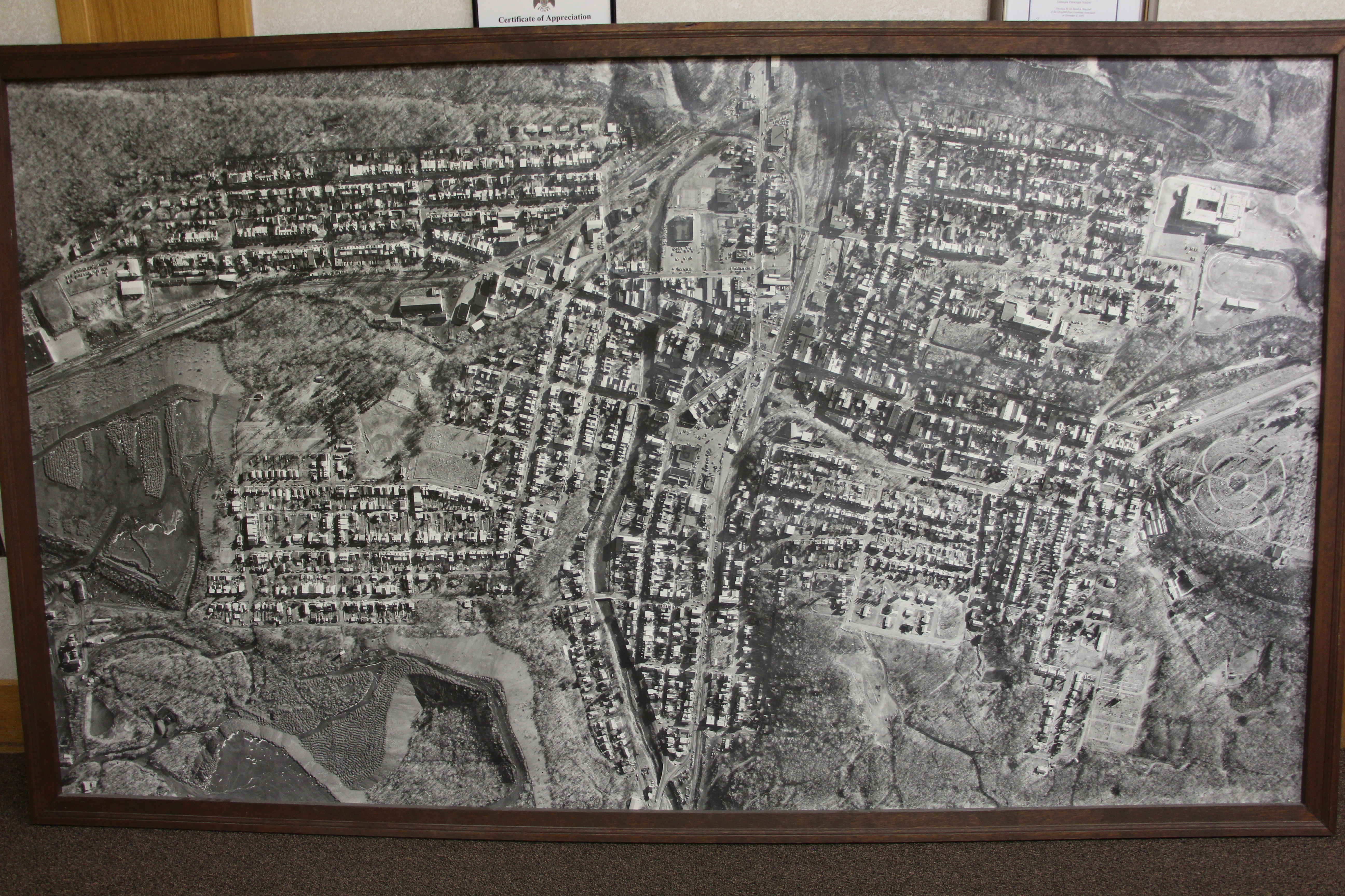 1970 AERIAL PHOTO OF TAMAQUA – TamaquaArea.com