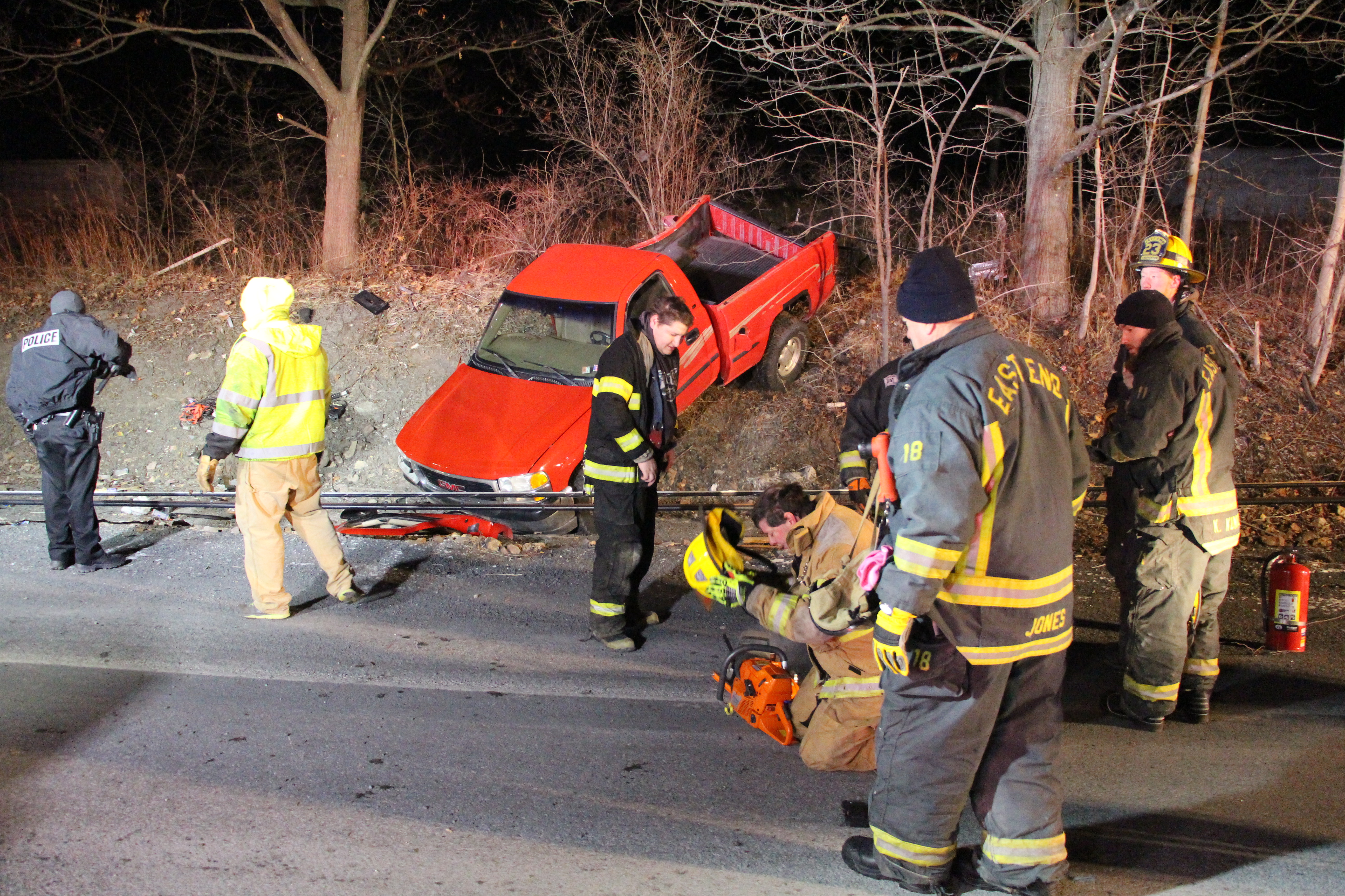Driver airlifted after sheering pole in Tamaqua – TamaquaArea.com